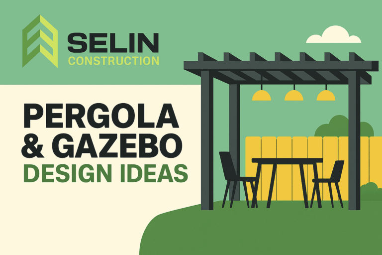Gazebo & Pergola Design Ideas | Selin Construction LLC